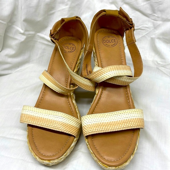 dolce moxy mojo | Shoes | New Dolce Mojo Moxy Wedge Heel Ankle Strap ...
